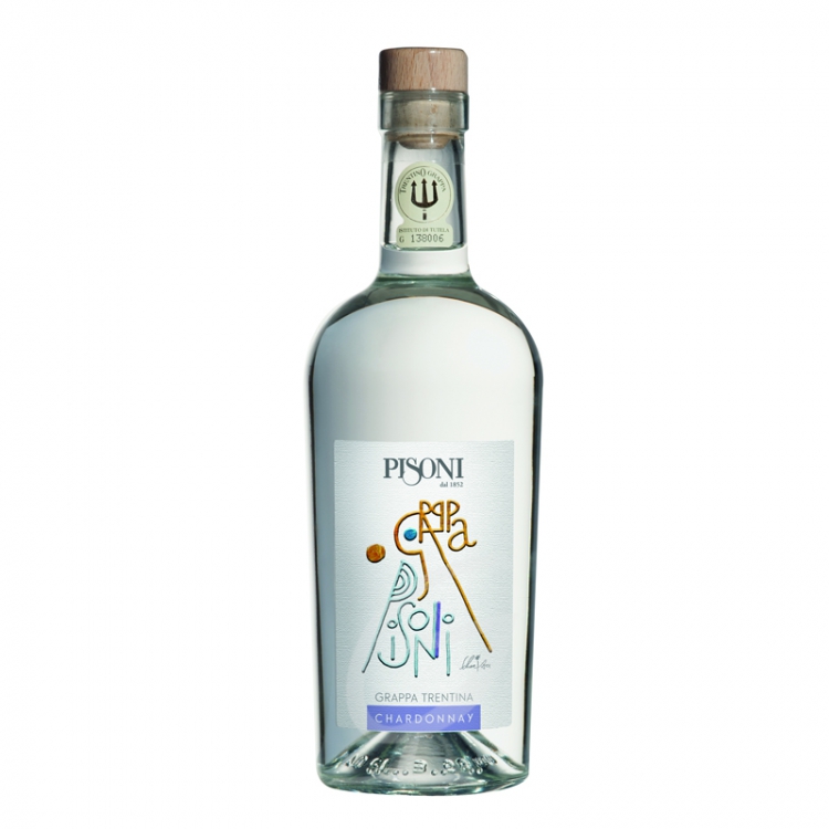 Grappa Chardonnay Pisoni Italien Trentino