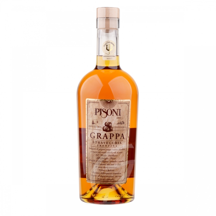 Pisoni Grappa Stravecchia Trentina